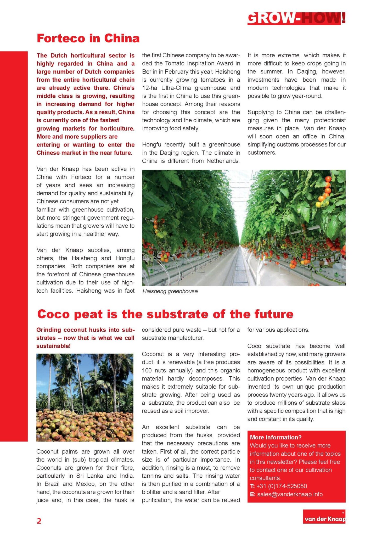 Breakthrough in sustainable organic cultivation – Euro Substrate